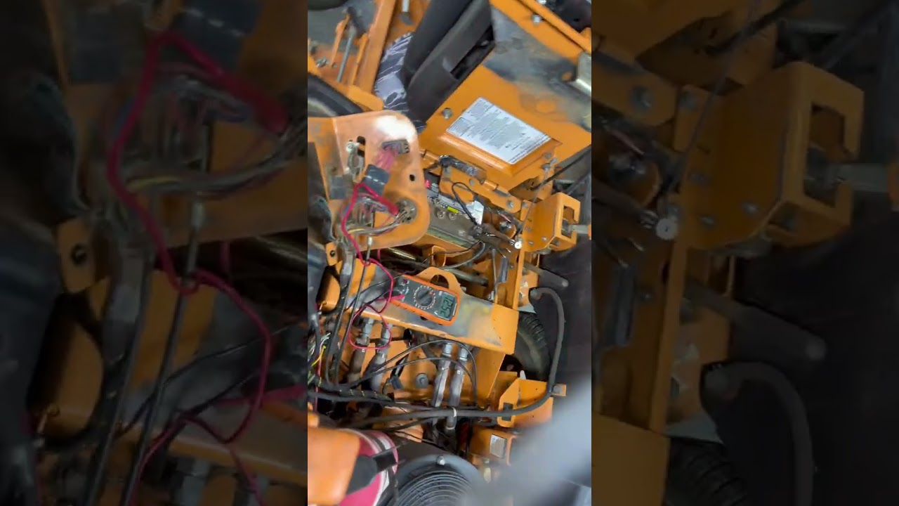 Scag pto electrical test #scag #mowermaintenance