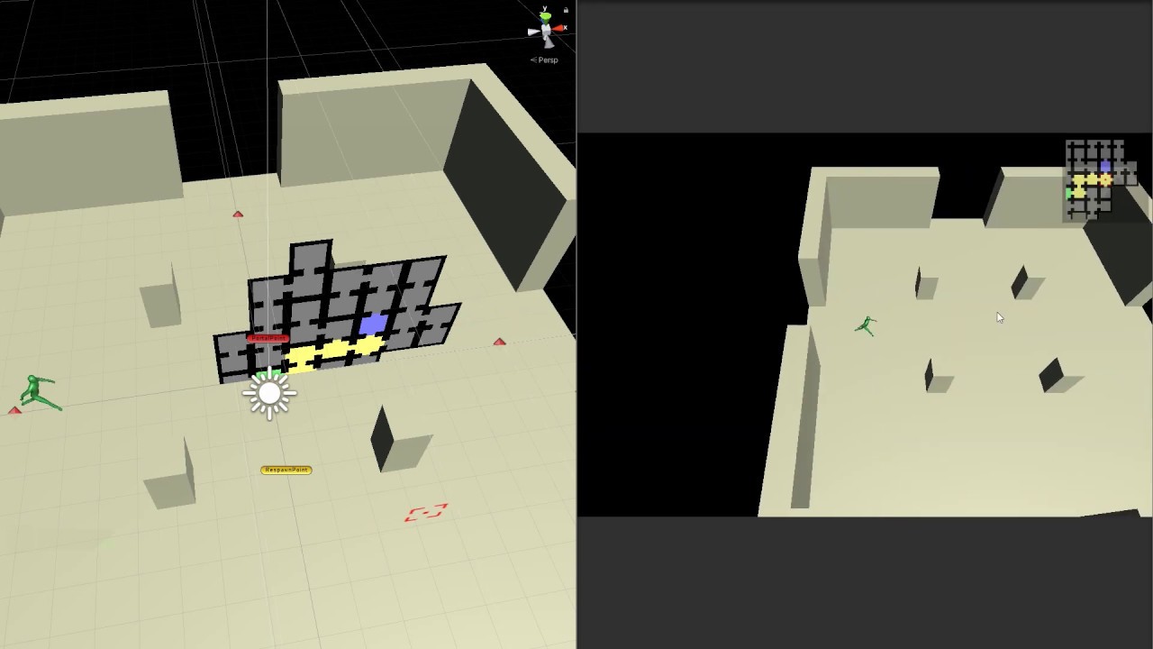 Testing of 3D Map Generator in Unity