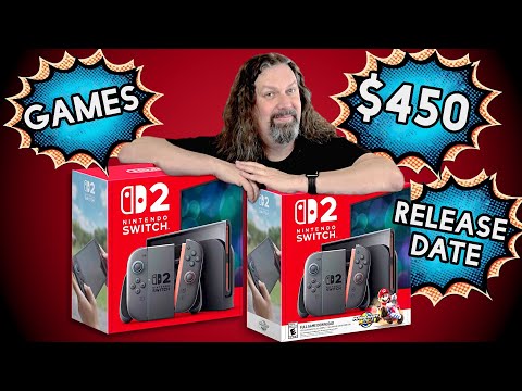 Switch 2 - EVERYTHING REVEALED! (Price, Hardware, Games, Release Date & More!)