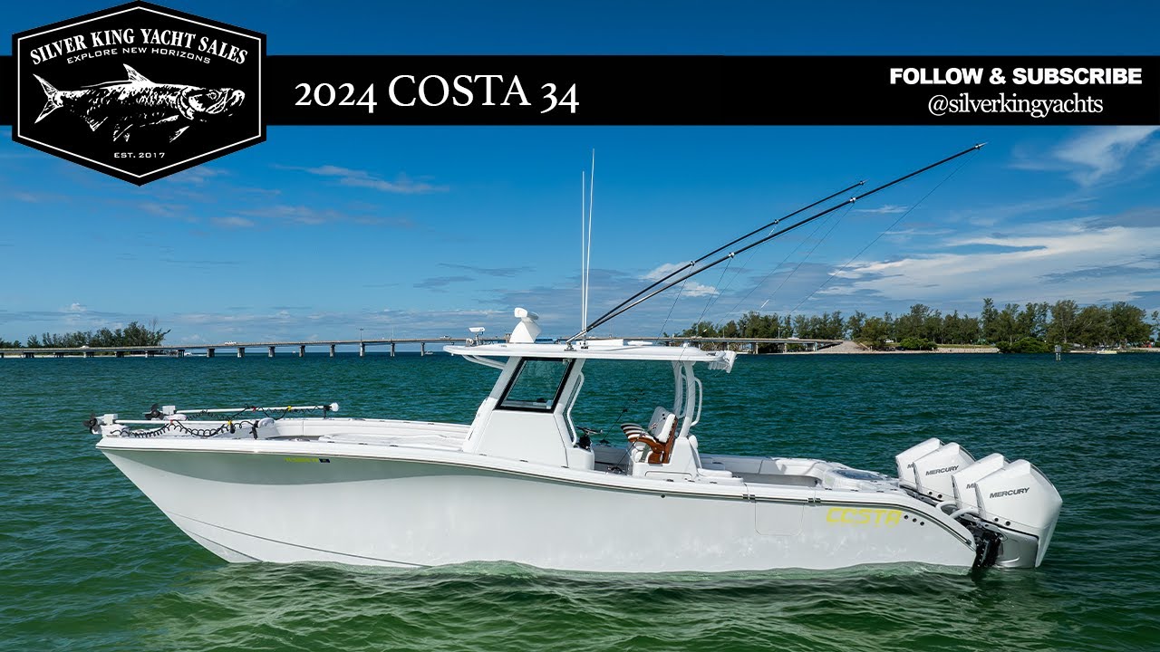 2024 Costa Custom 34 for sale in Bradenton, Florida by Silver King Yachts