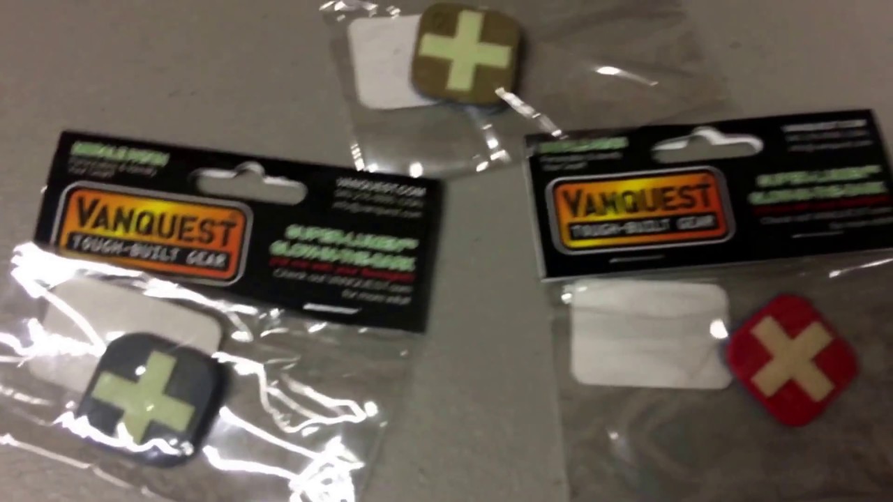 Vanquest Glow-In-The-Dark Medical Patches