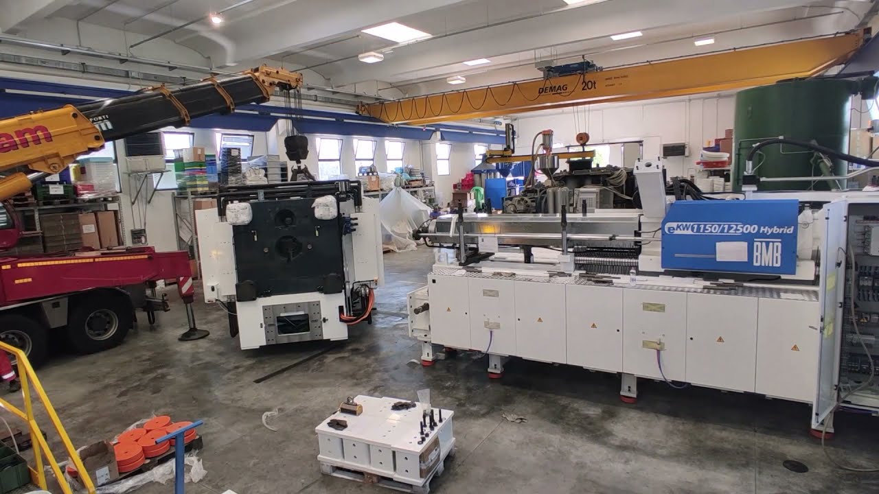 Installation of a brand-new BMB1150 with double screw in S.C.S.