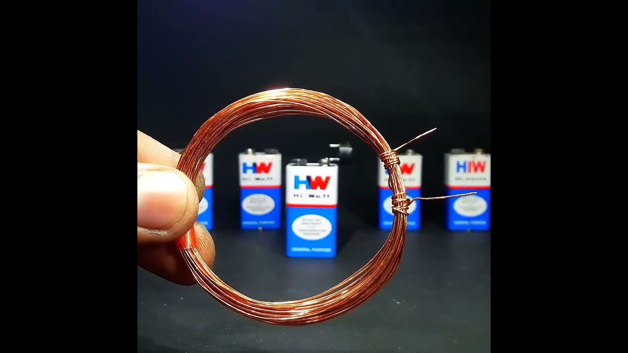 BUZZER 👉 wireless power transfer project / simple electronics science  project