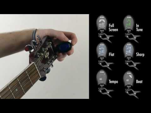 GTA5000 Clip-On Chromatic Tuner w/ Metronome