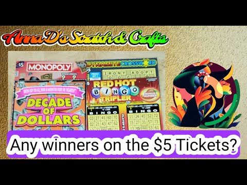 $20 Seerion of mixed $5 Colorado Scratch Off Tickets