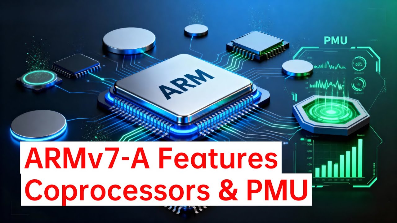 ARMv7-A Deep Dive: Coprocessors & PMU | CPU Design, ARM Architecture, Embedded Systems