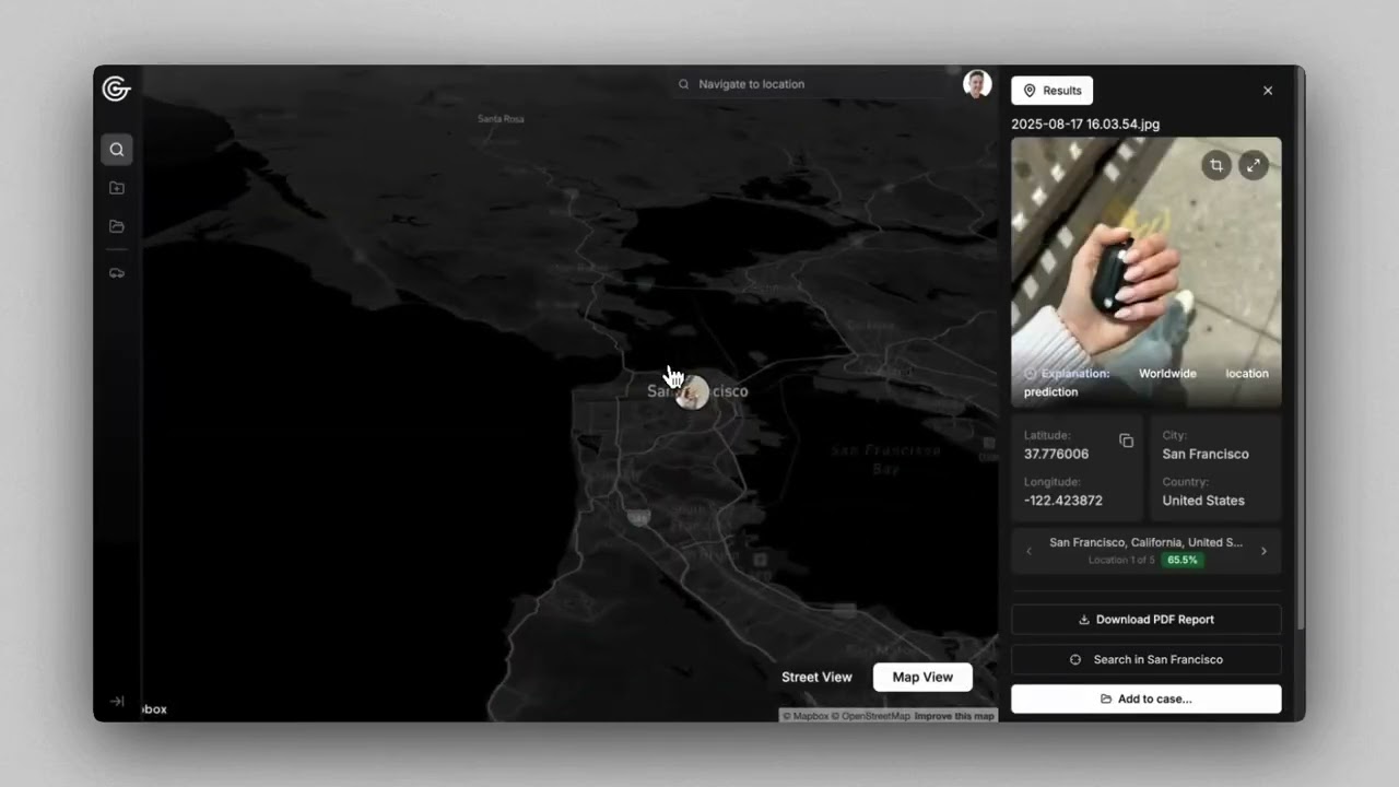 Introducing GeoSpy WorldSearch 2.5