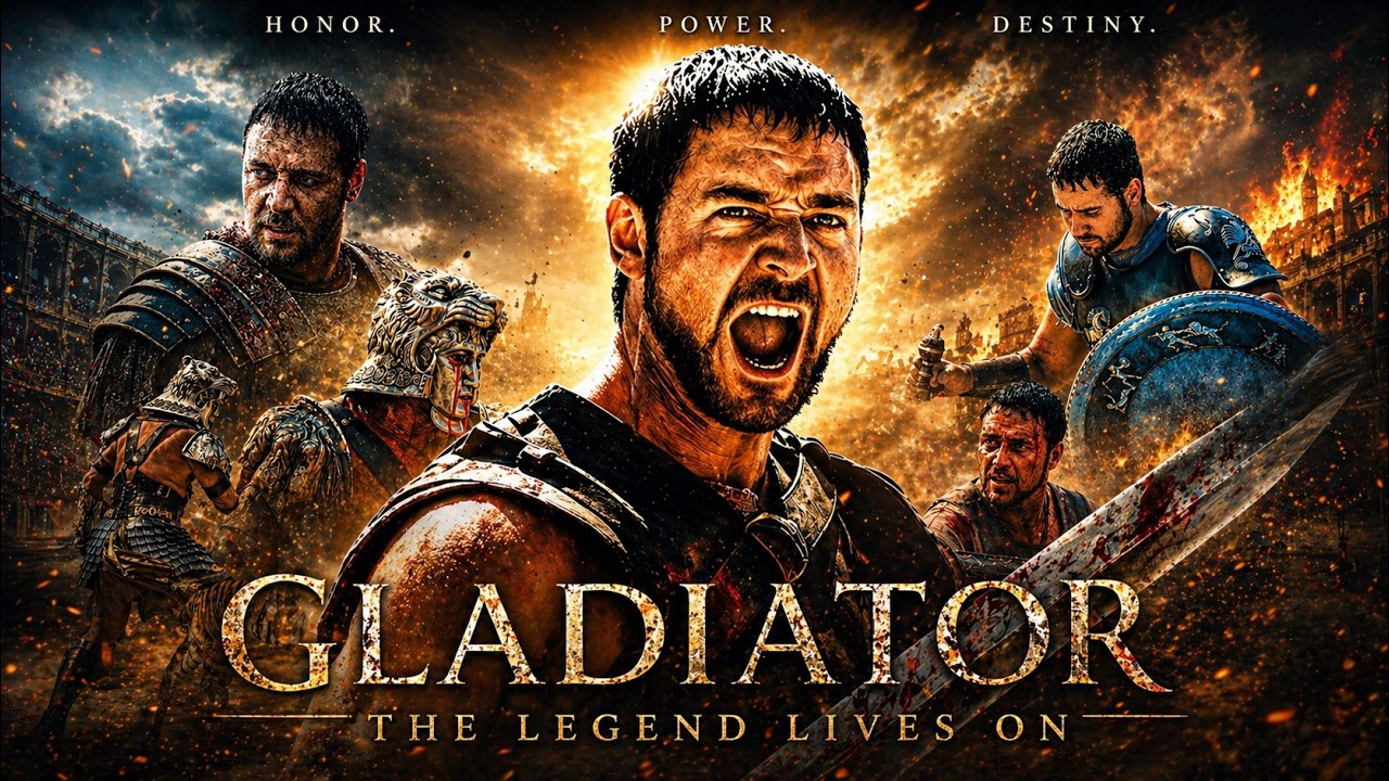 Gladiator (2000) | Russell Crowe, Joaquin Phoenix, Connie |  Action/Adventure Movie | Recap & Review