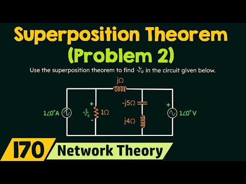 Superposition Theorem (Problem 2) Video Lecture - Crash Course for GATE ECE (English ...
