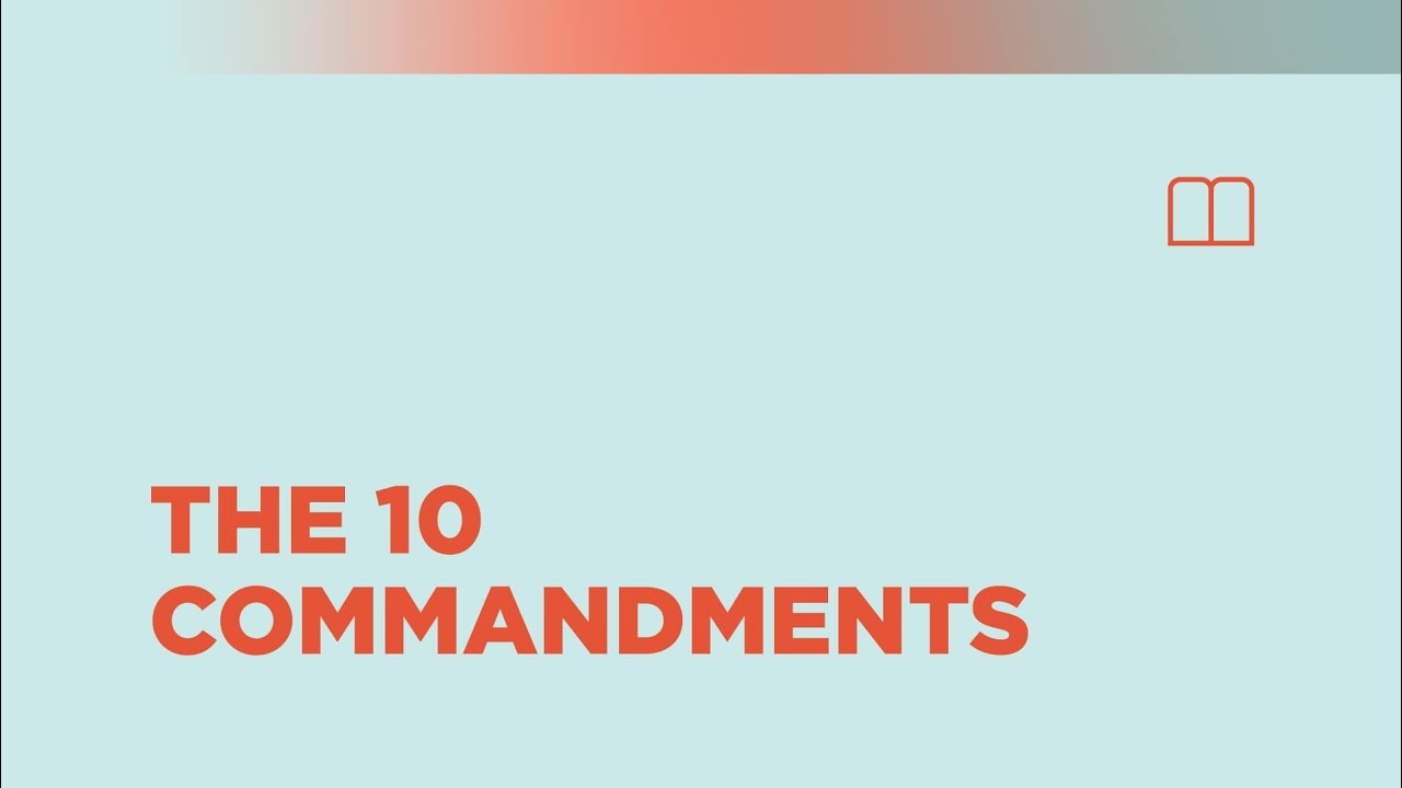 The 10 Commandments (Part 7) - Do Not Commit Adultery