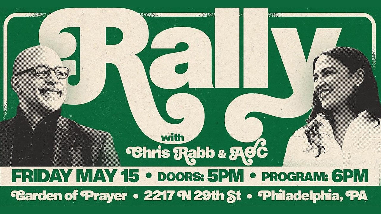 Live: Rally with Chris Rabb and AOC!