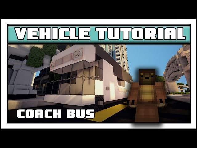 Minecraft: Coach Bus Minecraft Map