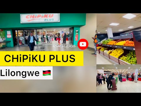 Chipiku plus | Lilongwe Malawi | Shopping Mall | RSM VLOGS #africa #explore