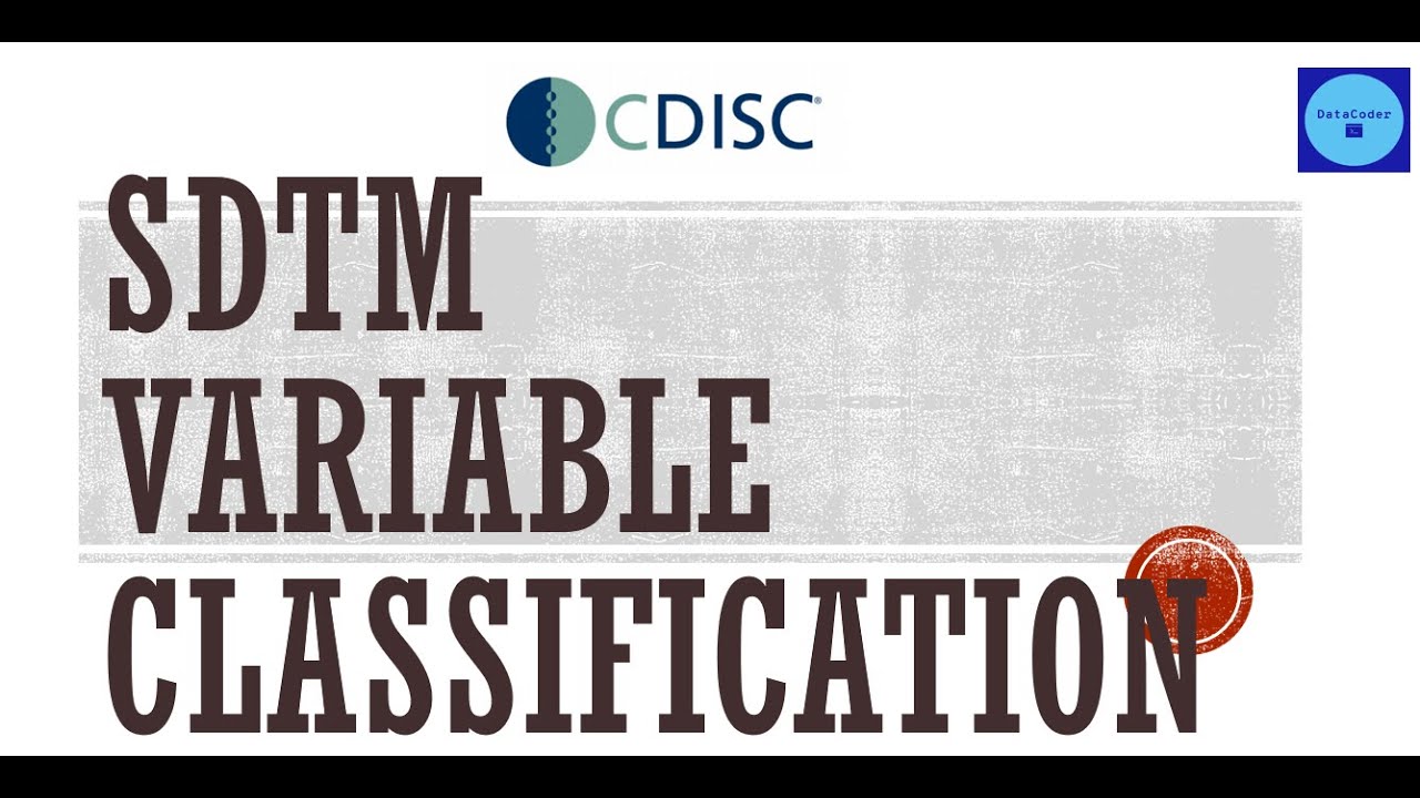 SDTM variable classification