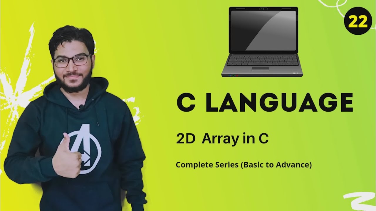 2D array in C programming  | C Tutorial in Hindi #22