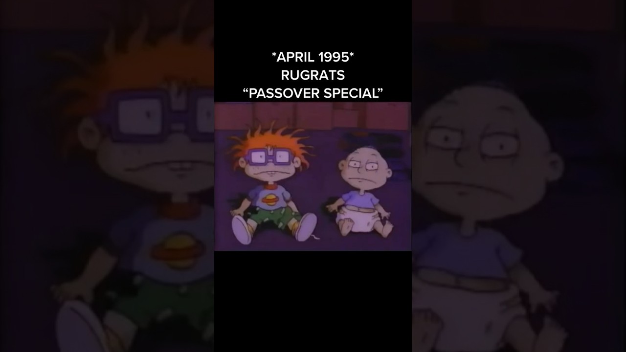 Nickelodeon’s RUGRATS “Passover Special.” April 1995 #rugrats #90scartoons