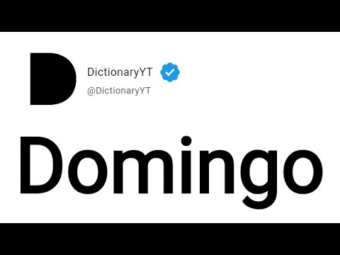 Domingo Meaning in English