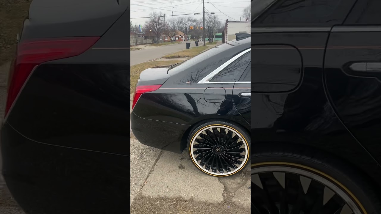 Cadillac ct6 with 20’ revenge rims