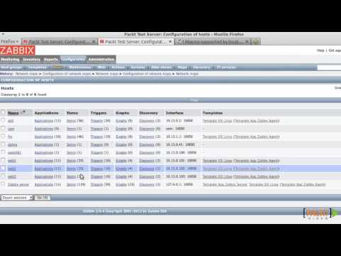 Learn Zabbix Network Monitoring Essentials Tutorial Displaying Data in Maps | packtpub com ...