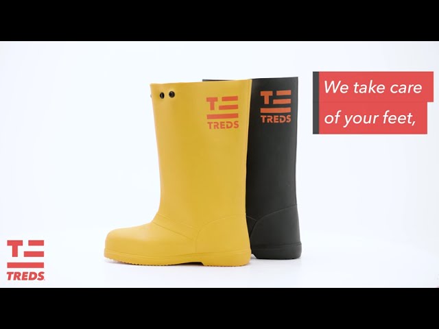 TREDS Boots for concrete work, farm, outdoor. USA-Made