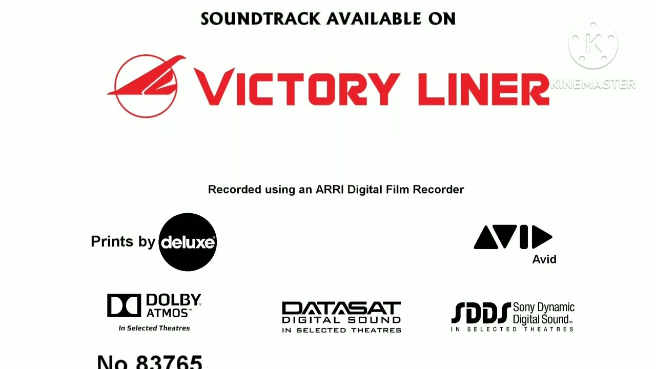 Victory Liner/Deluxe/Avid/Dolby Atmos/DTS/SDDS/MPAA/IASTE/Kodak 2015