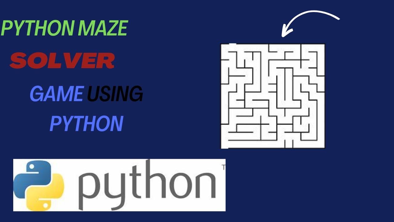 Maze Generator & Solver Game in Python 🧠 | Step-by-Step Tkinter Tutorial