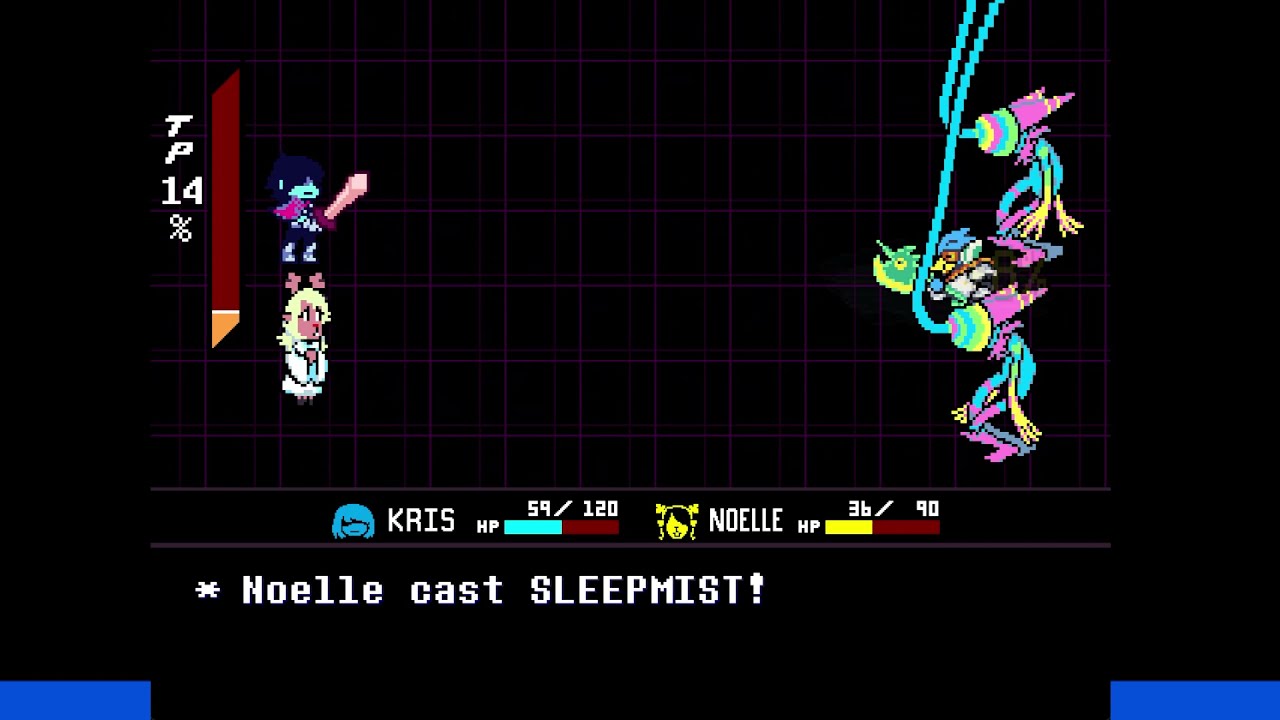 Deltarune: Chapter 2 Berdly Boss Battle - How to Beat Berdly (Pacifist/Mercy)