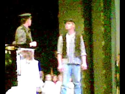 Vagabunden-Szene aus dem Krippenspiel des Kinderchores der Gerd Schüttler Chöre Arnsberg