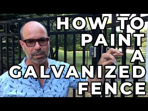 How to Paint a Galvanized Fence (The Right Way)