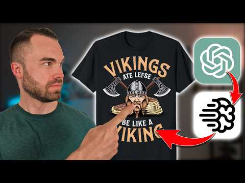 AI T-Shirt Design Made EASY: Ideogram + ChatGPT Tutorial!