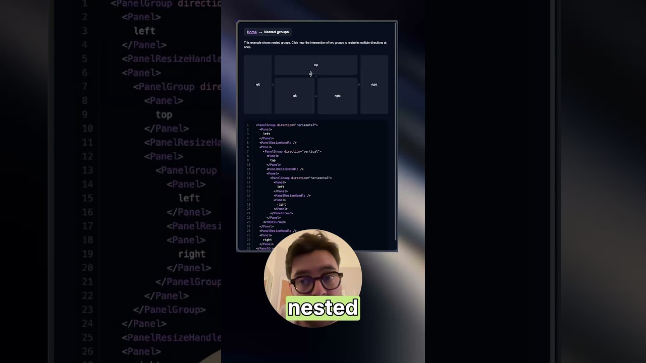 Resizable Panels in React Made Easy with React Resizable Panels