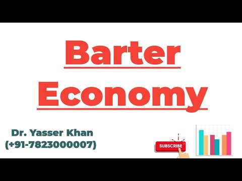 Barter Economy | Meaning Of Barter Economy | Barter System Of Exchange | Money And Banking | UPSC