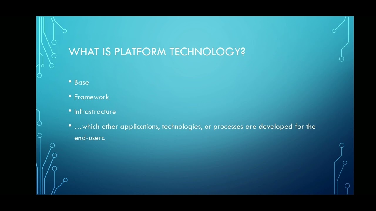 Platform Technologies-Activity 1