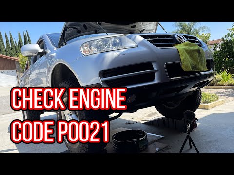 Check engine code P0021 on my VW and how i fixed it the right way