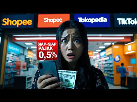SIAP-SIAP! Jualan Online Kena Pajak 0,5% Langsung Dipotong Shopee & Tokopedia