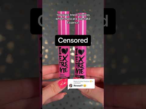 Fake Essence I Love Extreme Mascara Reveal 🤯