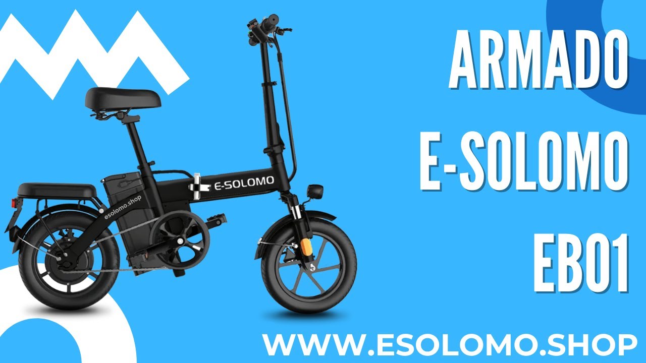 Armado EB01 Bicicleta plegable E-SOLOMO