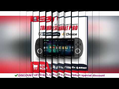 DEAL Trimui Smart Pro Handheld Game Console 4.96''IPS Screen Linux System Joystick RGB Lighting Smar
