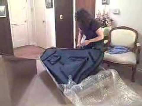 5. Receiving your shipment. How to unpack your harp.