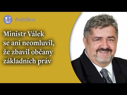 Michael Canov /STAN/ 2. díl: Ministr Válek se ani neomluvil, že zbavil občany základních práv