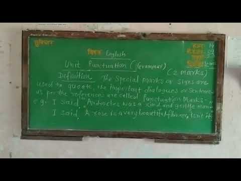 Punctuation Definition, Explanation and Examples.