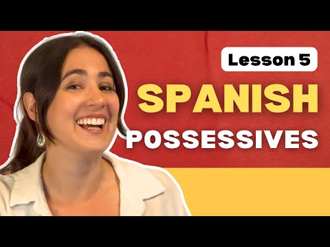 Learn how to Say "It’s Mine" in Spanish - Spanish Pronouns | Lesson 5 – Spanish Beginners Course