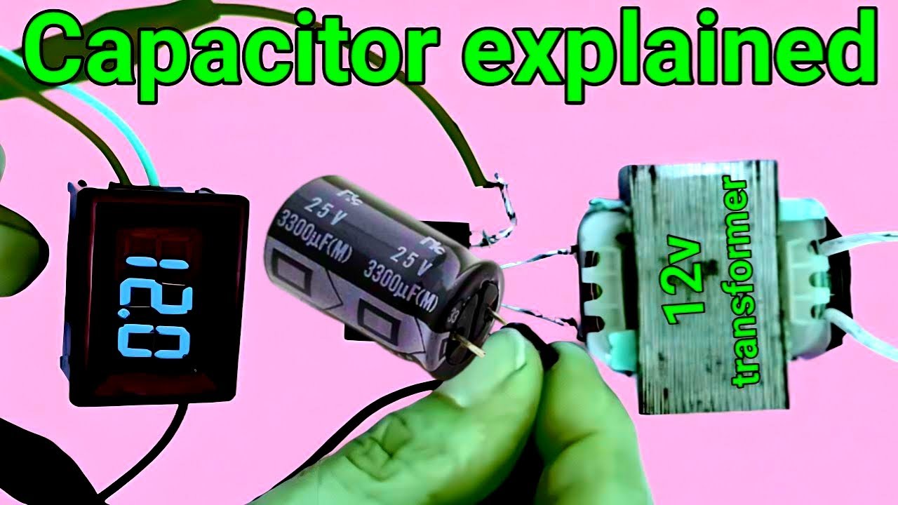 capacitor component of a transformer mode power supply explained