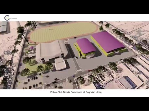 Al Shorta Sports City Stadium - تصميم ملعب نادي الشرطة الجديد