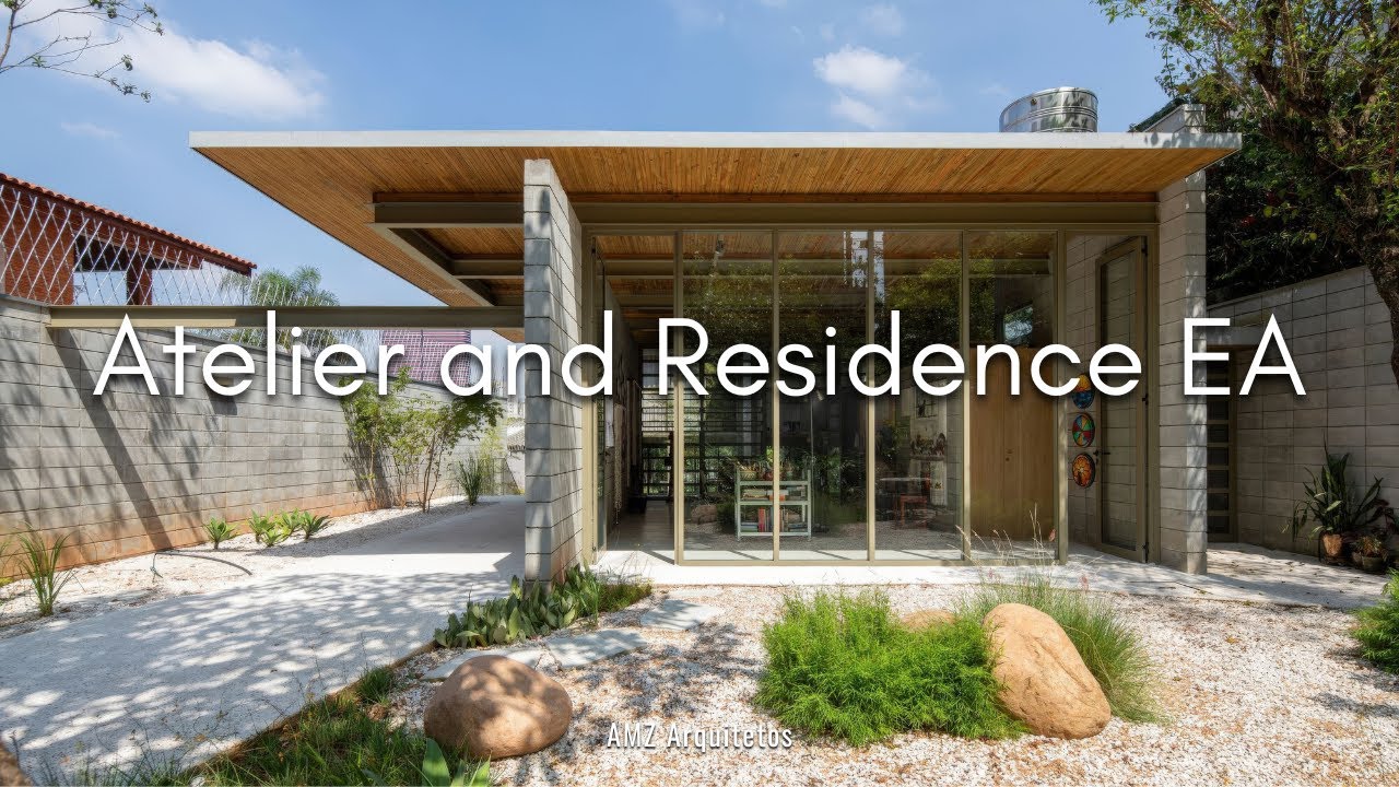 Light, Space, and Art: A Beautiful Live–Work Retreat