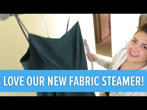 LOVE OUR NEW FABRIC STEAMER! | Elite Garment Steamer By PurSteam