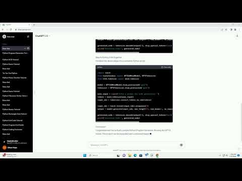 python program generator ai