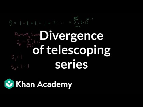 Divergence of telescoping series - Mathematics Video Lecture ...