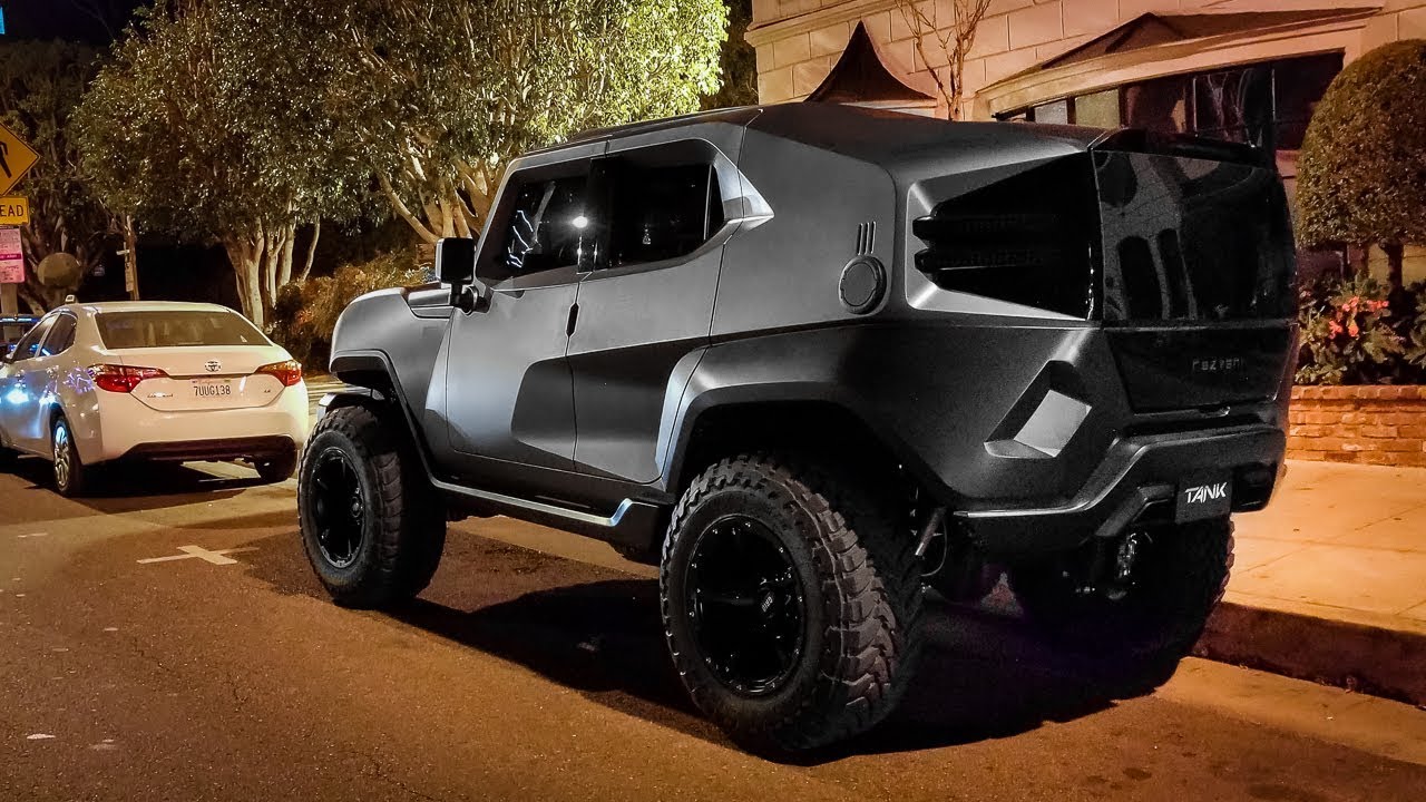 Jamie Foxx's Rezvani Tank Spotted in the Wild - autoevolution