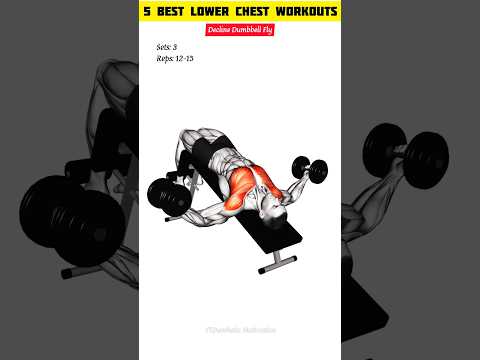 5 Best Lower Chest Workouts to Build Strength and Definition. #chestworkout